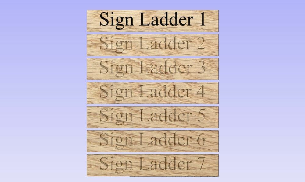 Entrance/Ladder Signs - Hartwood Timber